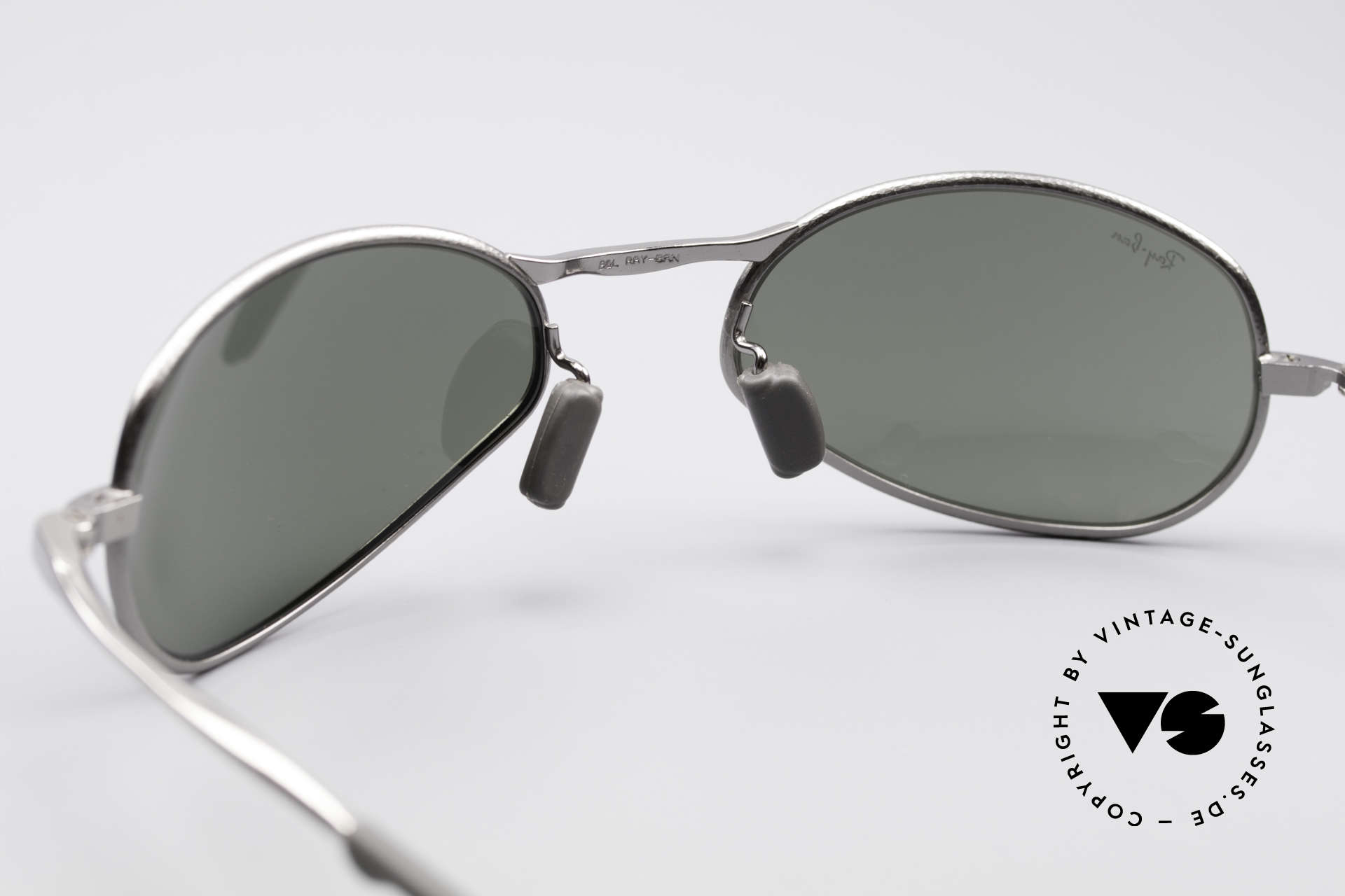 Sonnenbrillen Ray Ban Orbs Oval Prophecy Silver Mirror B&L USA Brille