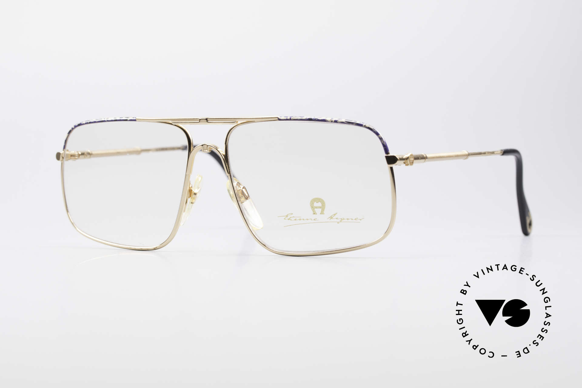 Brillen Aigner EA23 Echte 80er Luxus Brillenfassung | Vintage Sunglasses