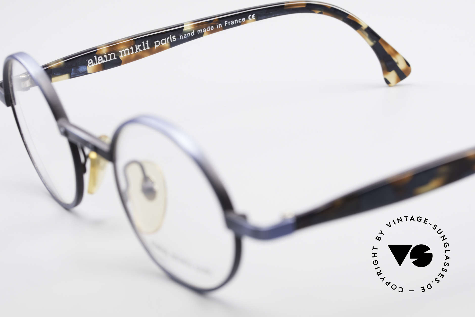 Brillen Alain Mikli 1218 / 3218 Runde Designer Brille Unisex