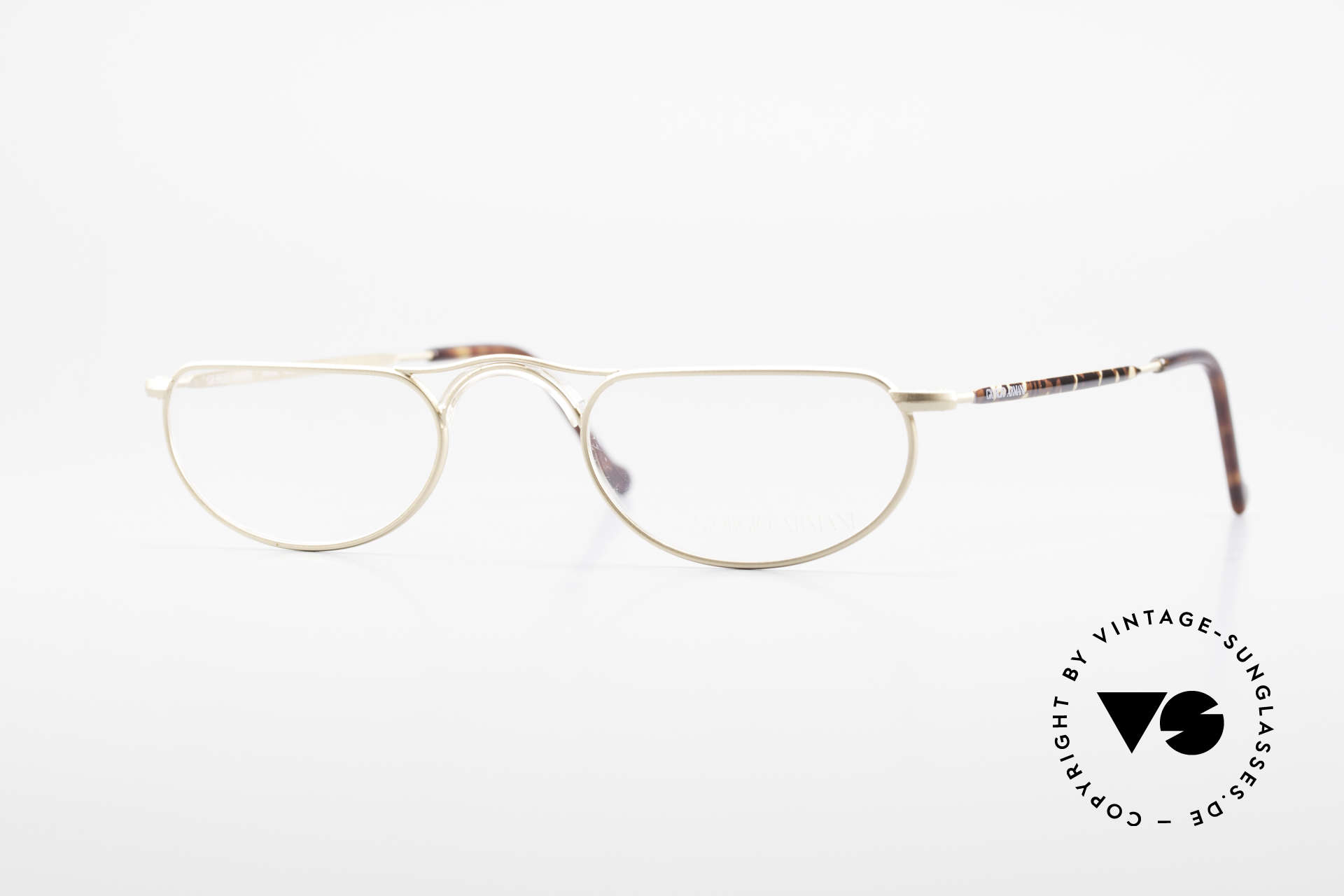 Brillen Giorgio Armani 133 Alte Designer Lesebrille 80er