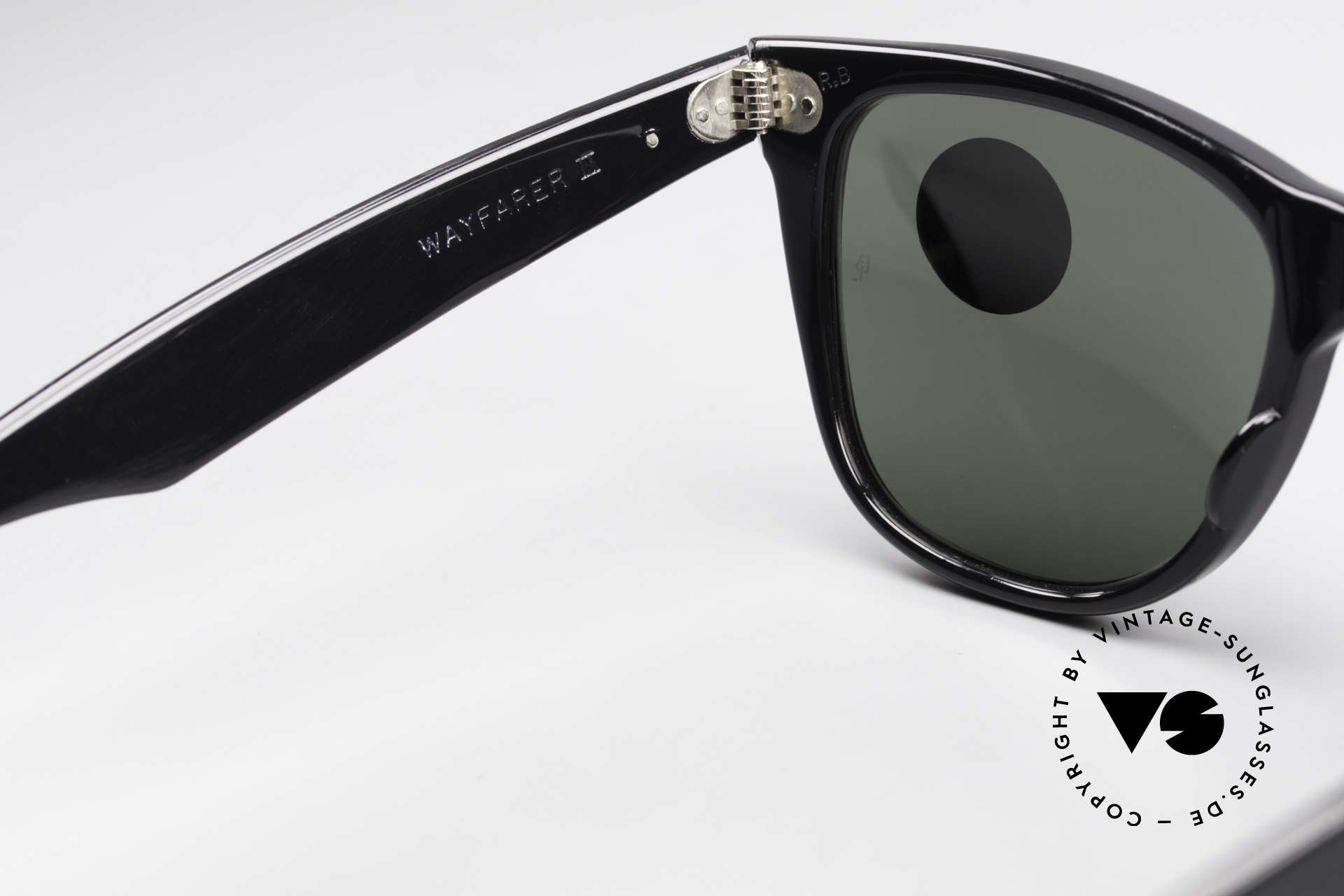 Sonnenbrillen Ray Ban Wayfarer II JFK USA Vintage Sonnenbrille