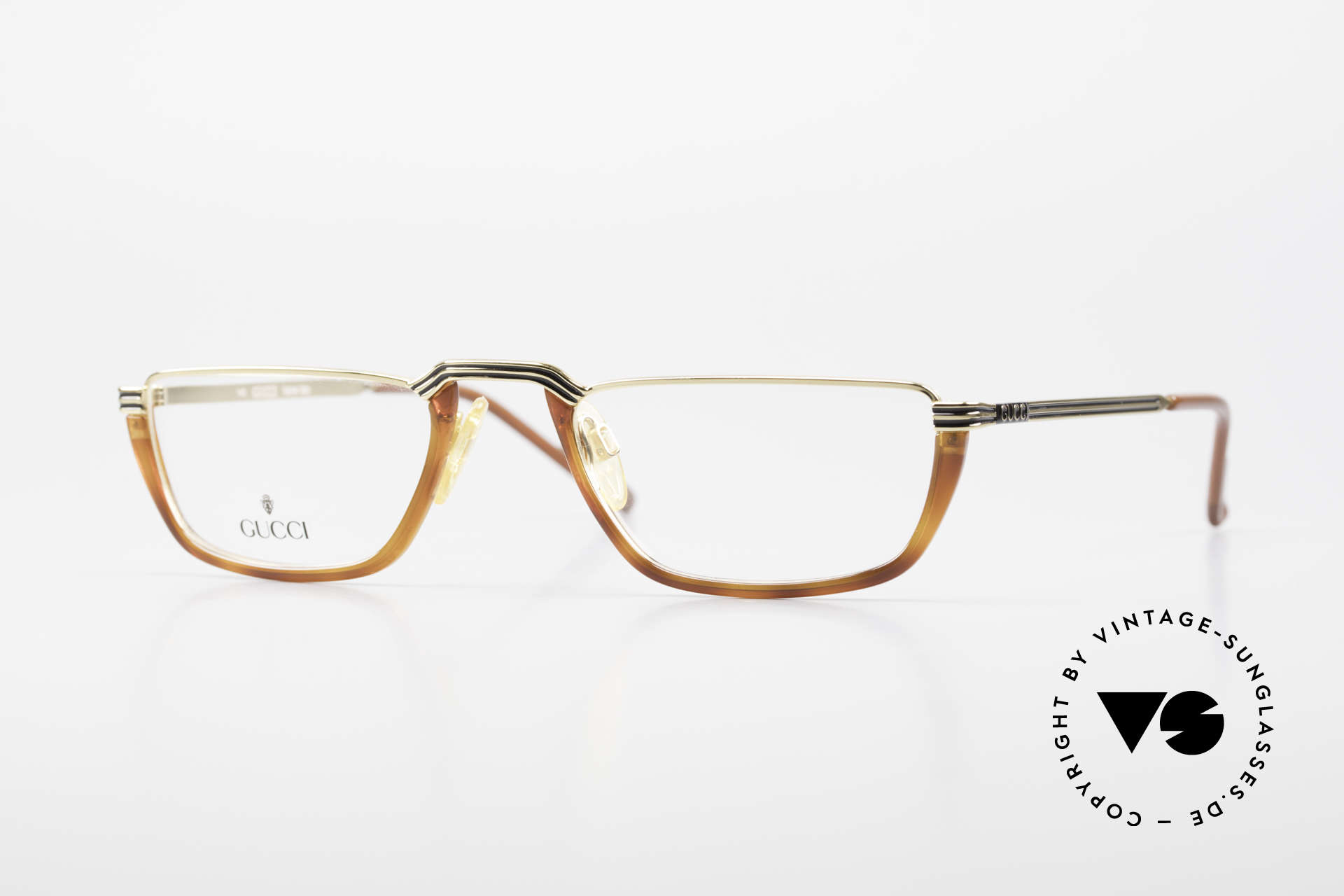 Brillen Gucci 1306 Alte 90er Designer Lesebrille