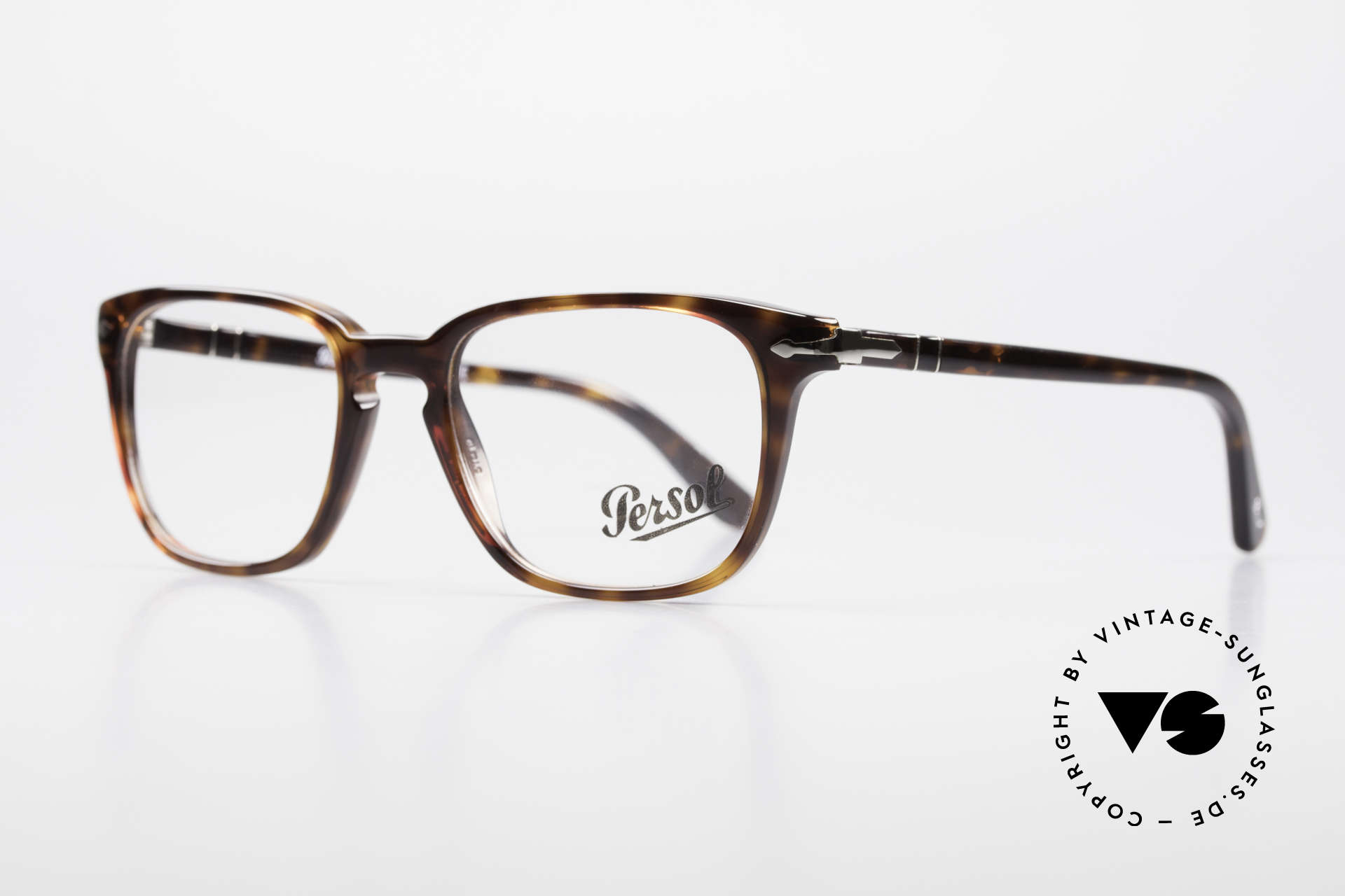 Brillen Persol 3117 Unisex Brille Eckig Panto Stil