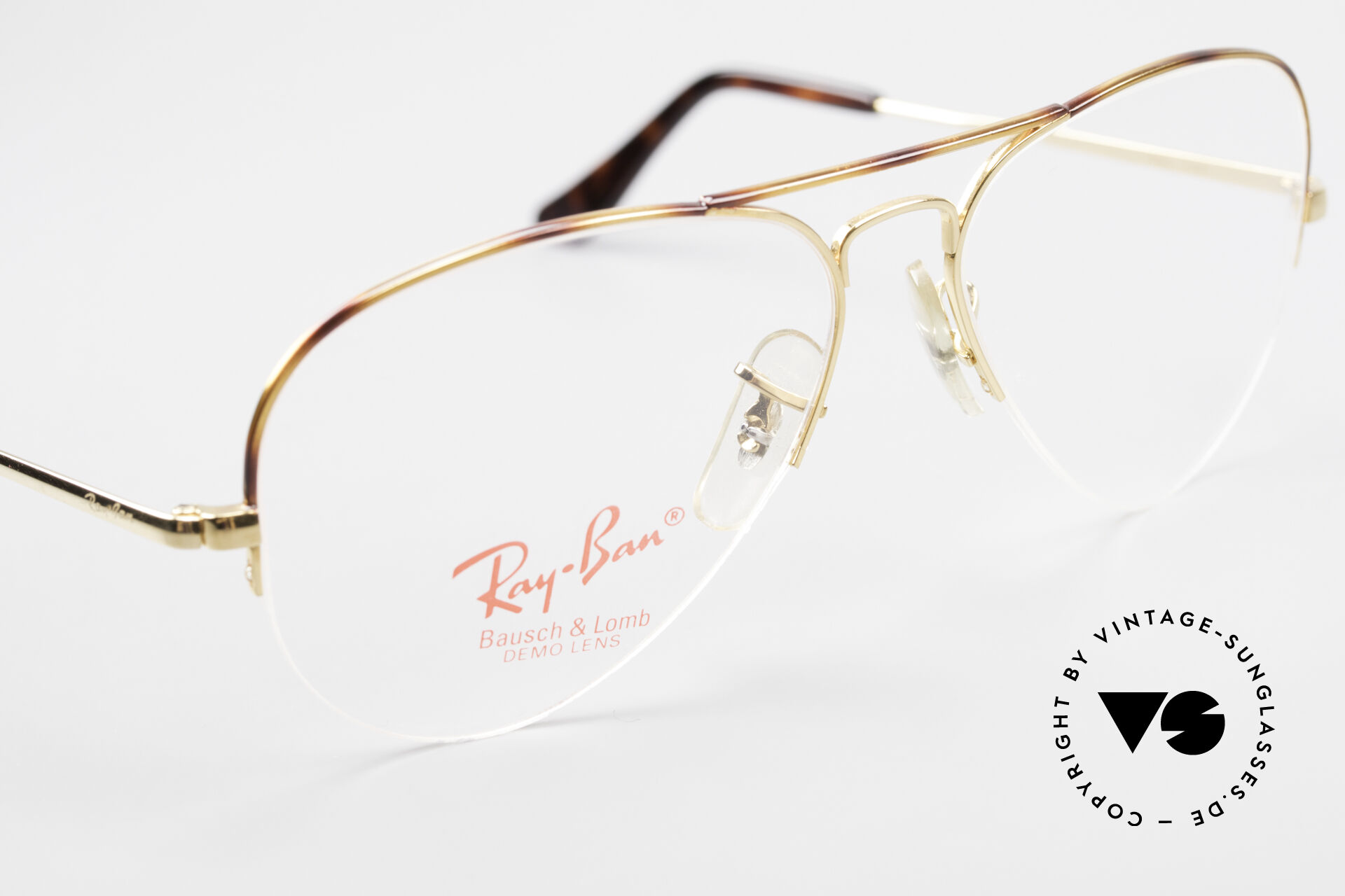 Brillen Ray Ban Aviator 80er Nylor Fassung Tortuga