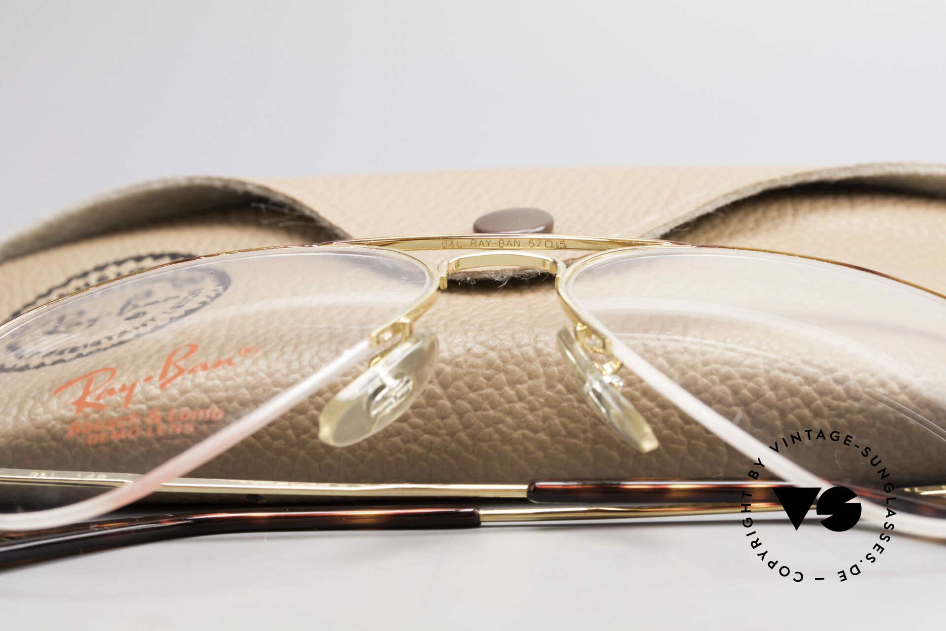 Brillen Ray Ban Aviator 80er Nylor Fassung Tortuga