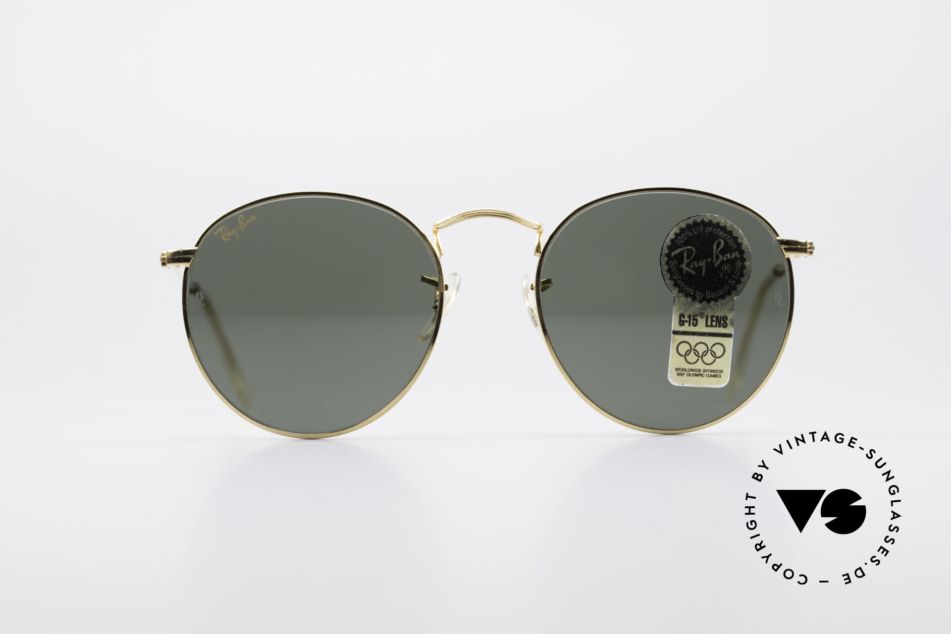 Sonnenbrillen Ray Ban Round Metal 49 USA Panto Sonnenbrille