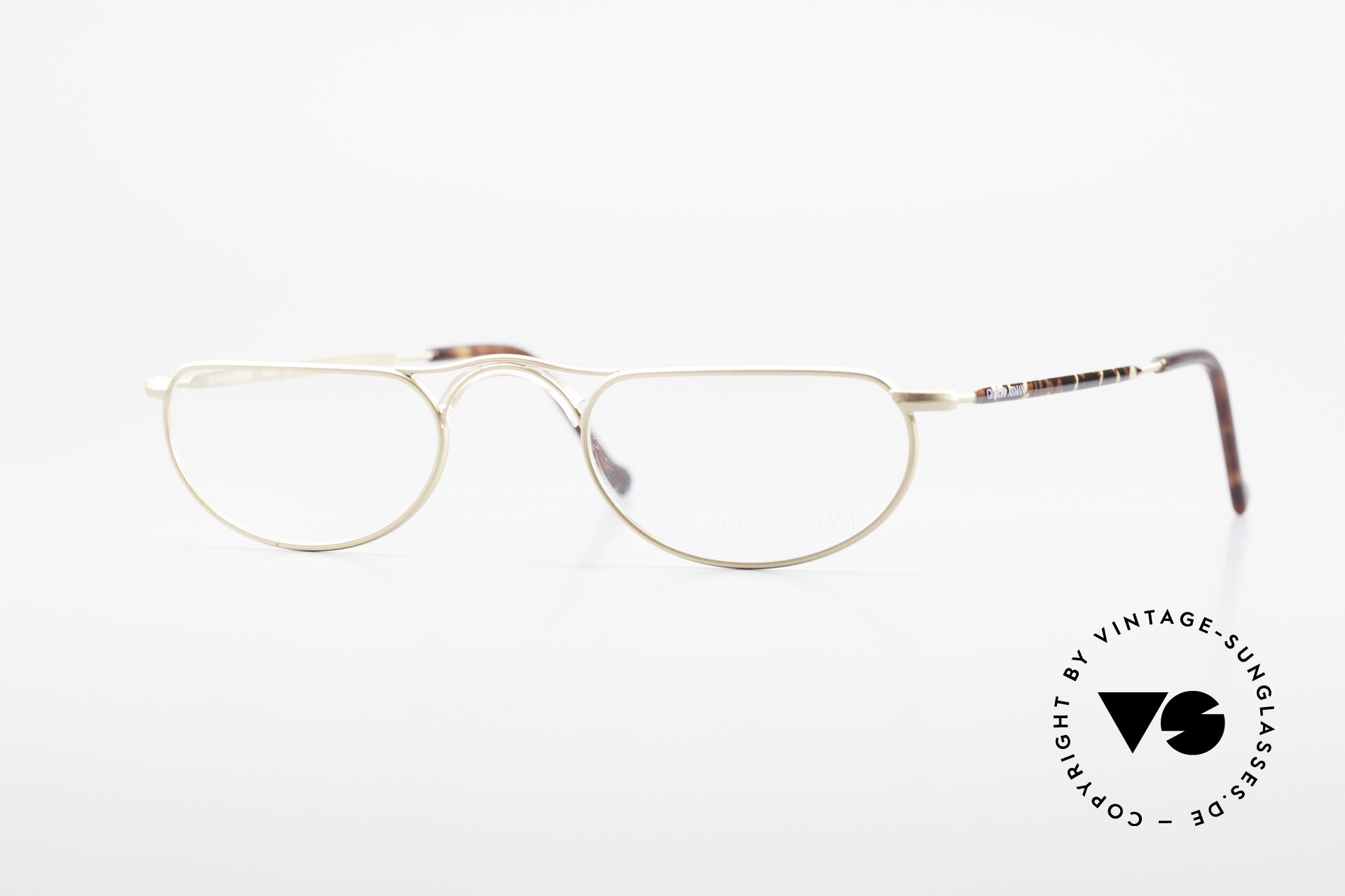 Brillen Giorgio Armani 133 Alte Designer Lesebrille 80er