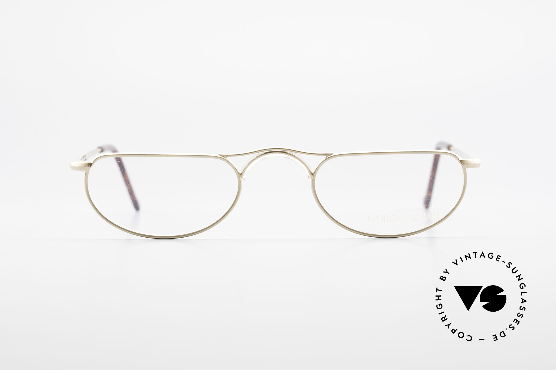 Brillen Giorgio Armani 133 Alte Designer Lesebrille 80er