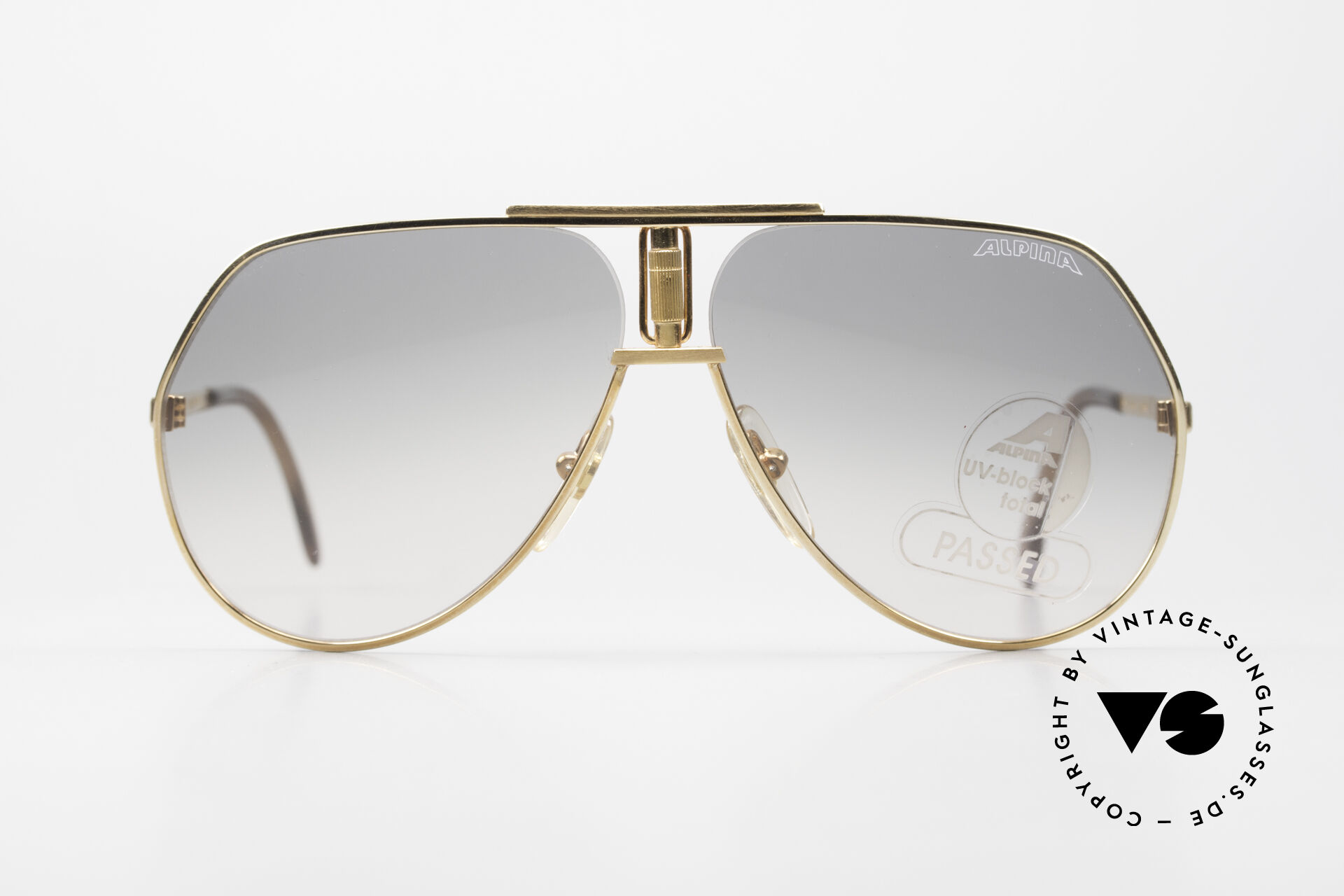 Sonnenbrillen Alpina CM4 Quattro West Germany Sonnenbrille 80er
