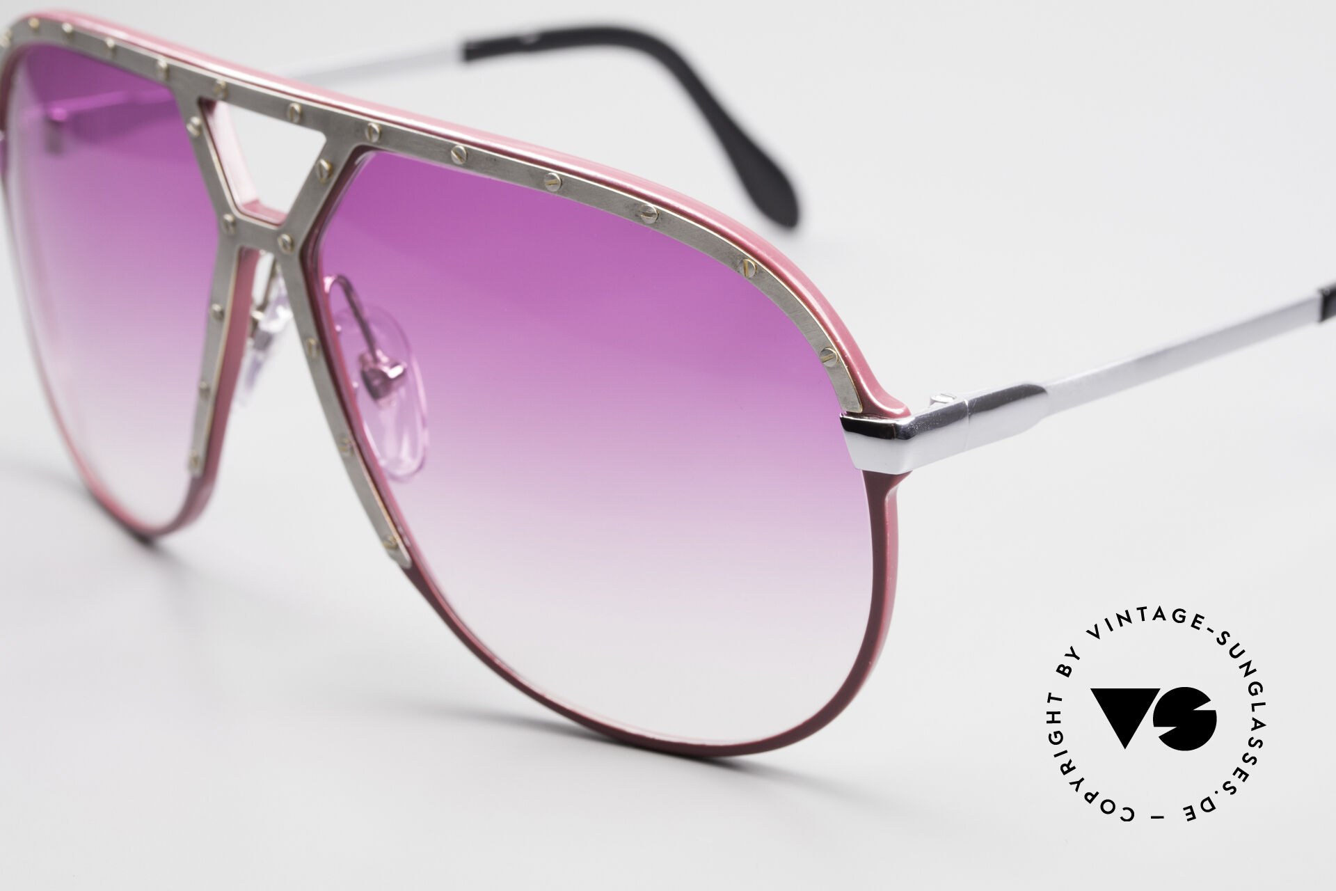 Sonnenbrillen Alpina M1 Einzelstück In Pink Verlauf