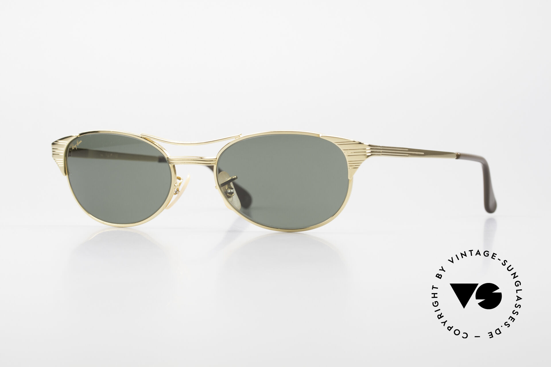 Sonnenbrillen Ray Ban Signet Oval Alte B&L USA 80er Sonnenbrille