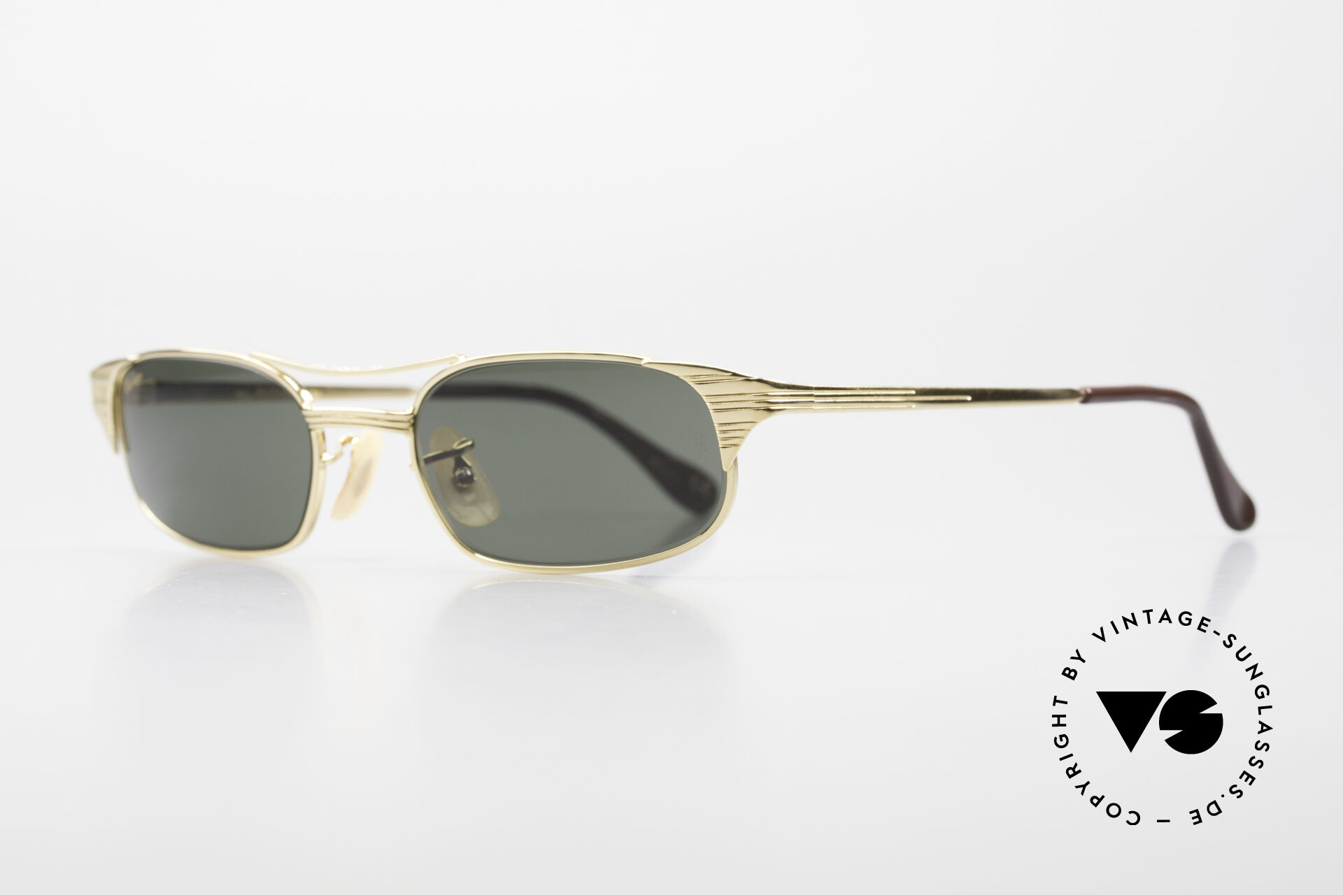 Sonnenbrillen Ray Ban Signet Rectangle B&L USA 80er Sonnenbrille
