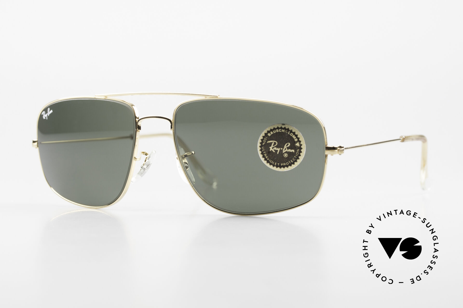 Sonnenbrillen Ray Ban Small Explorer Alte USA Bausch&Lomb Brille