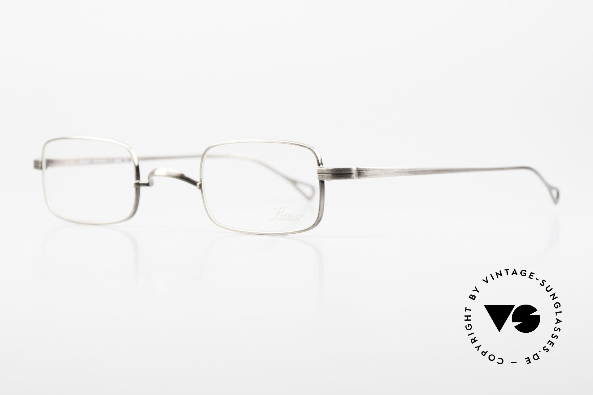 Brillen Lunor T3-E-MT AS Titan Fassung Antik Silver