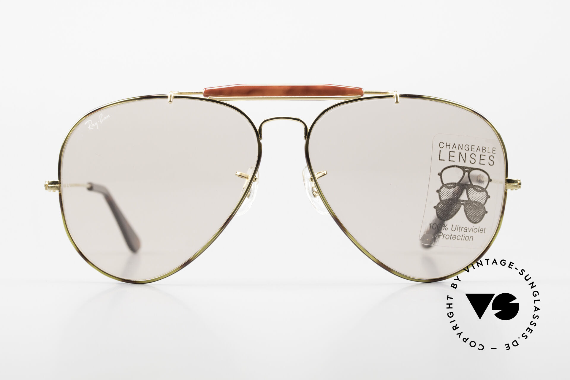 Sonnenbrillen Ray Ban Outdoorsman II Tortuga Changeable Brown USA