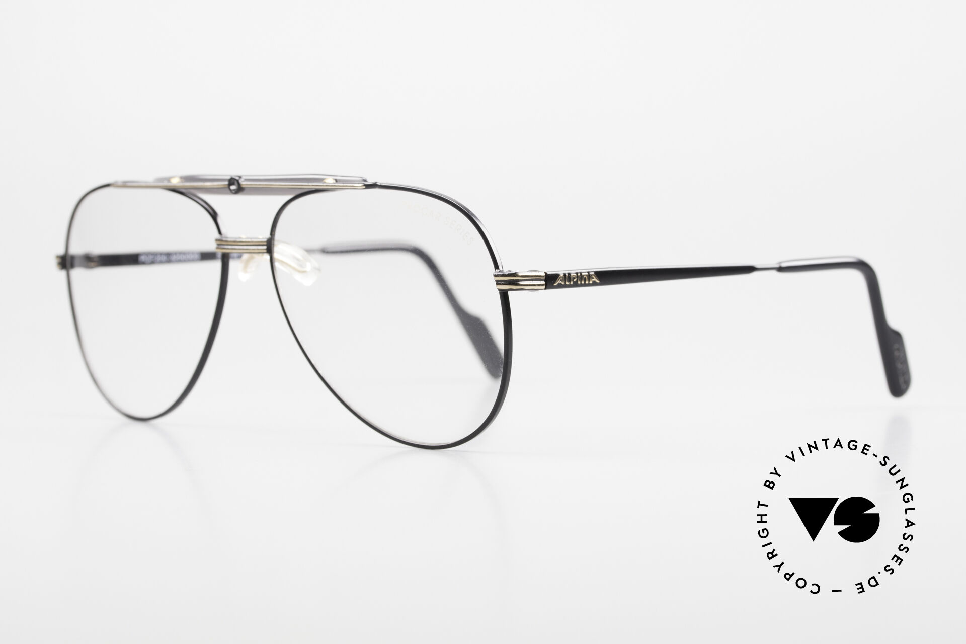 Brillen Alpina PCF 250 Sportliche 90er Aviator Brille