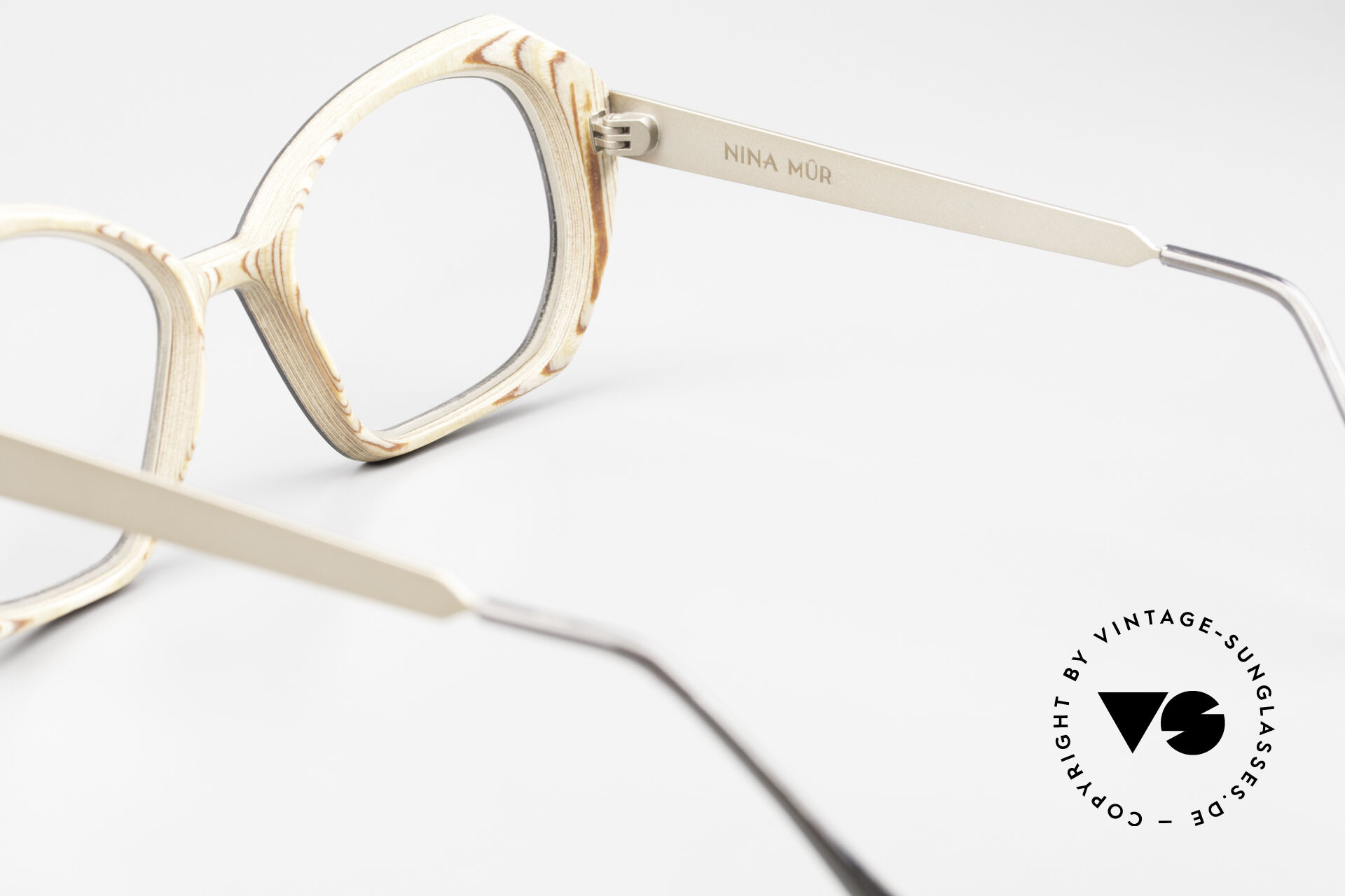 Brillen Nina Mur Adela Naturbrille Für Damen