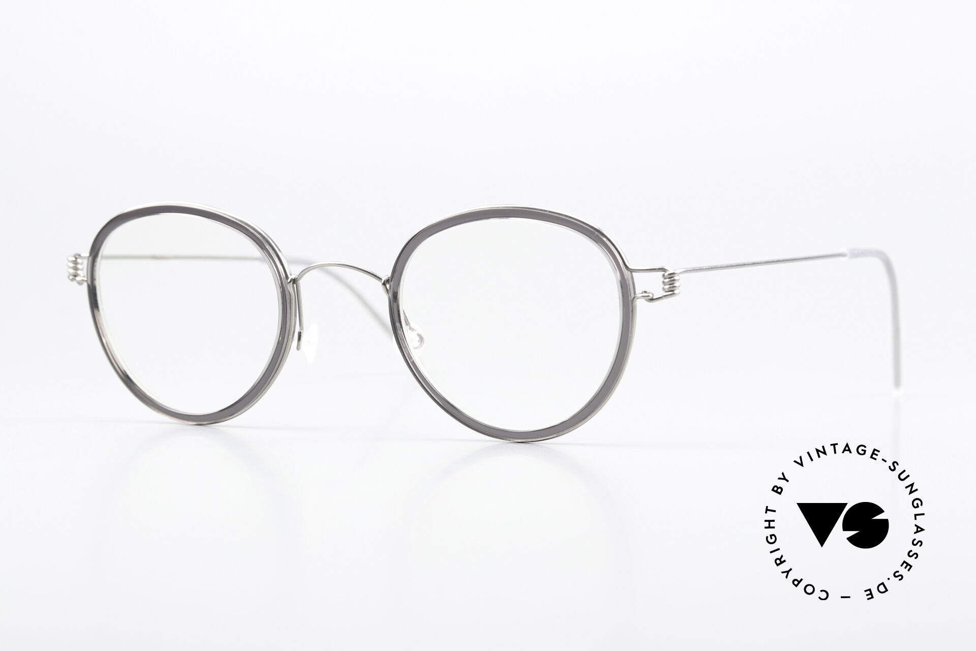 Brillen Lindberg Jackie Air Titan Rim Unisexbrille Im Panto Stil