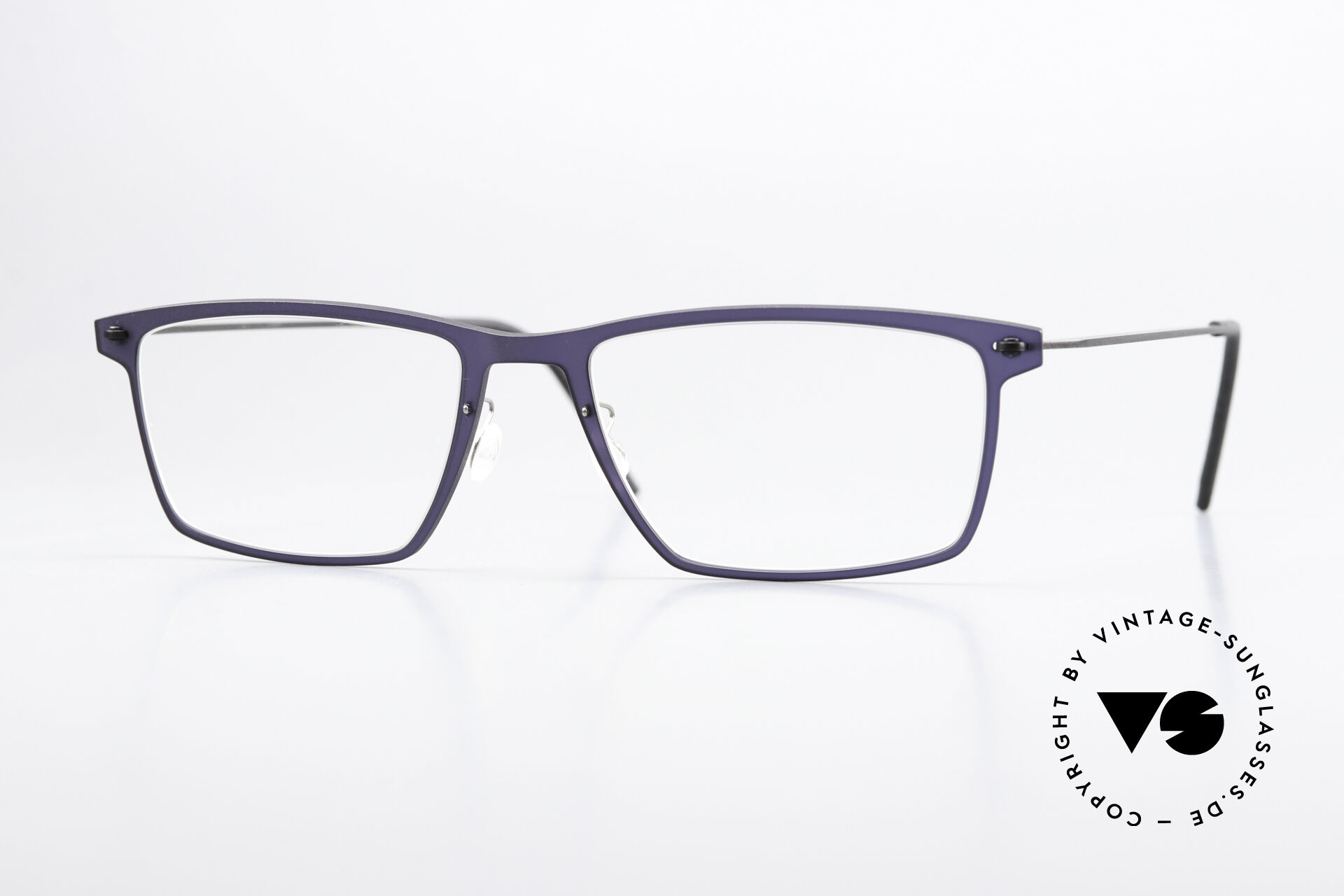 Brillen Lindberg 6544 NOW Dunkelviolett Und Grau