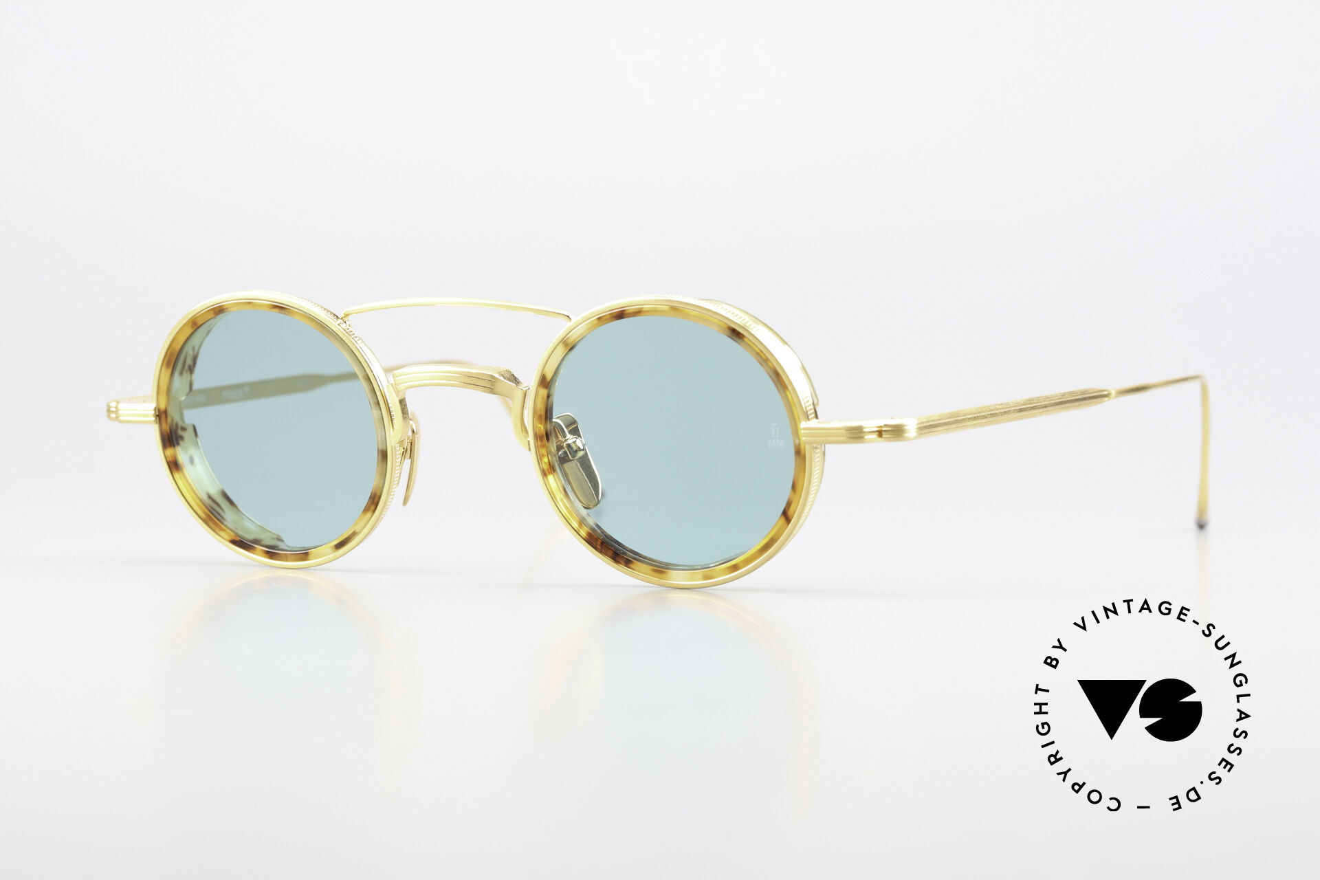 Sonnenbrillen Jacques Marie Mage Ringo 2 Beta Titan Sonnenbrille Rund