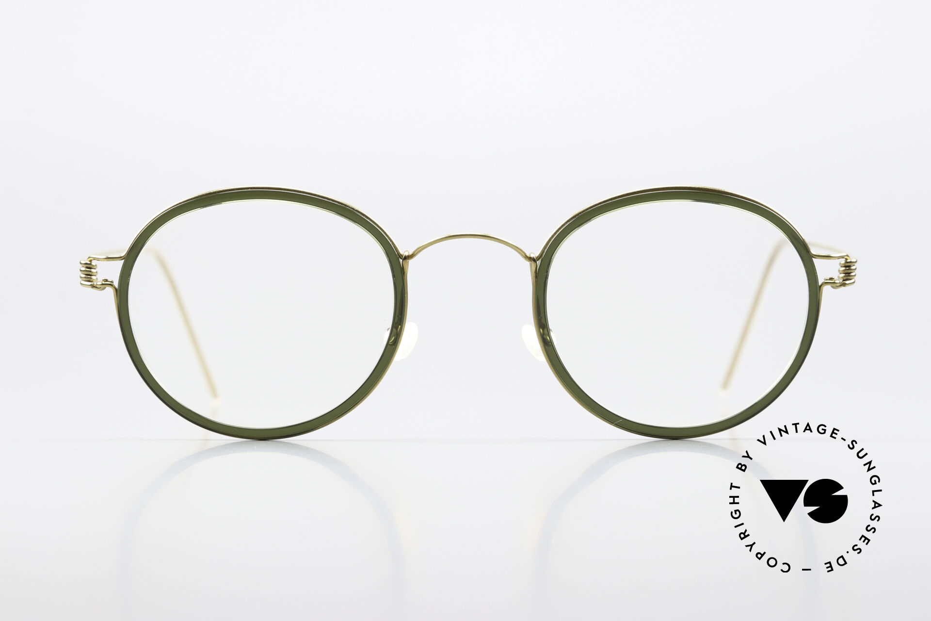 Brillen Lindberg Lex 47 Air Titan Rim Minimalistische Pantobrille