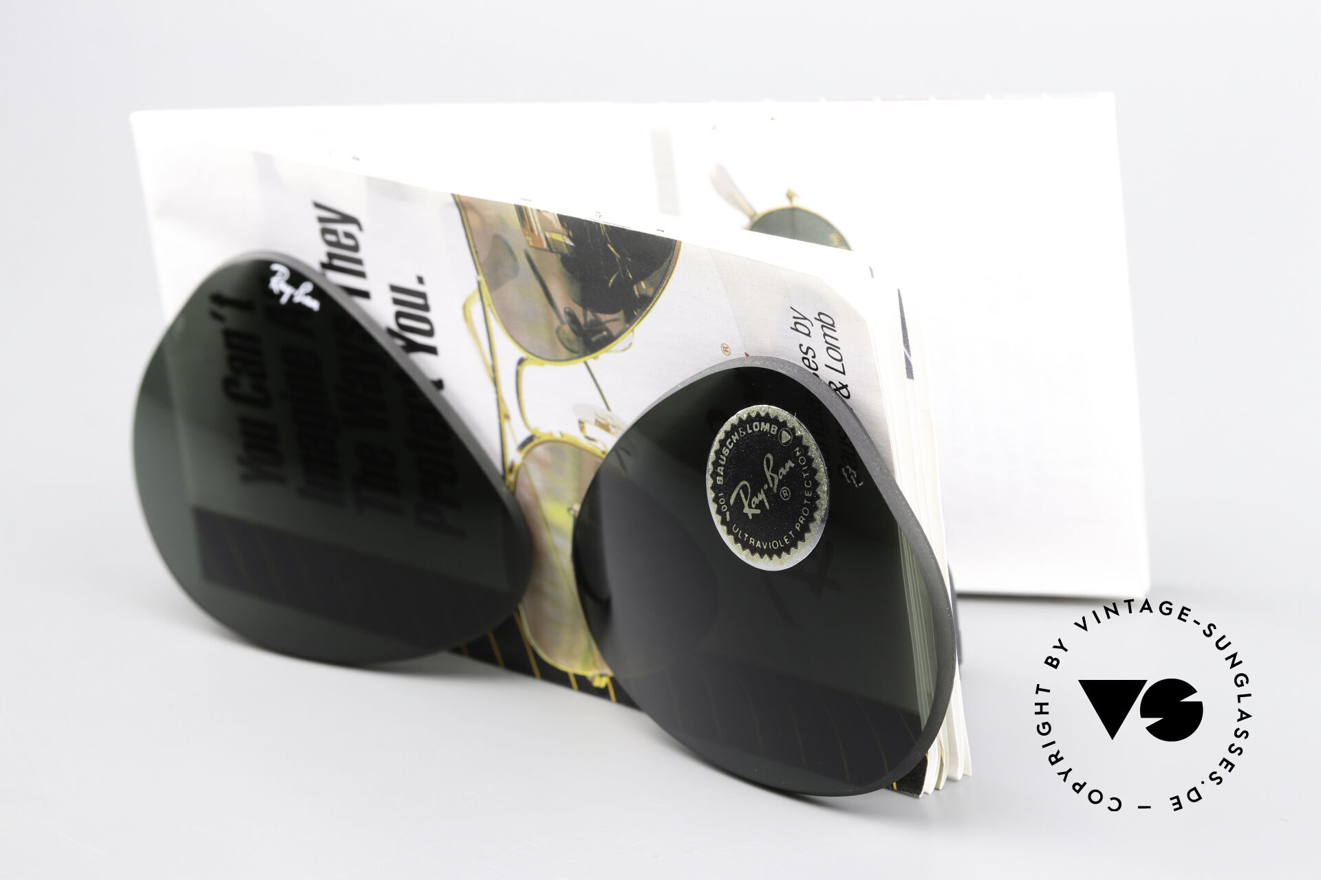 Sonnenbrillen Ray Ban Aviator 58mm Lenses G15 B&L USA Sonnengläser