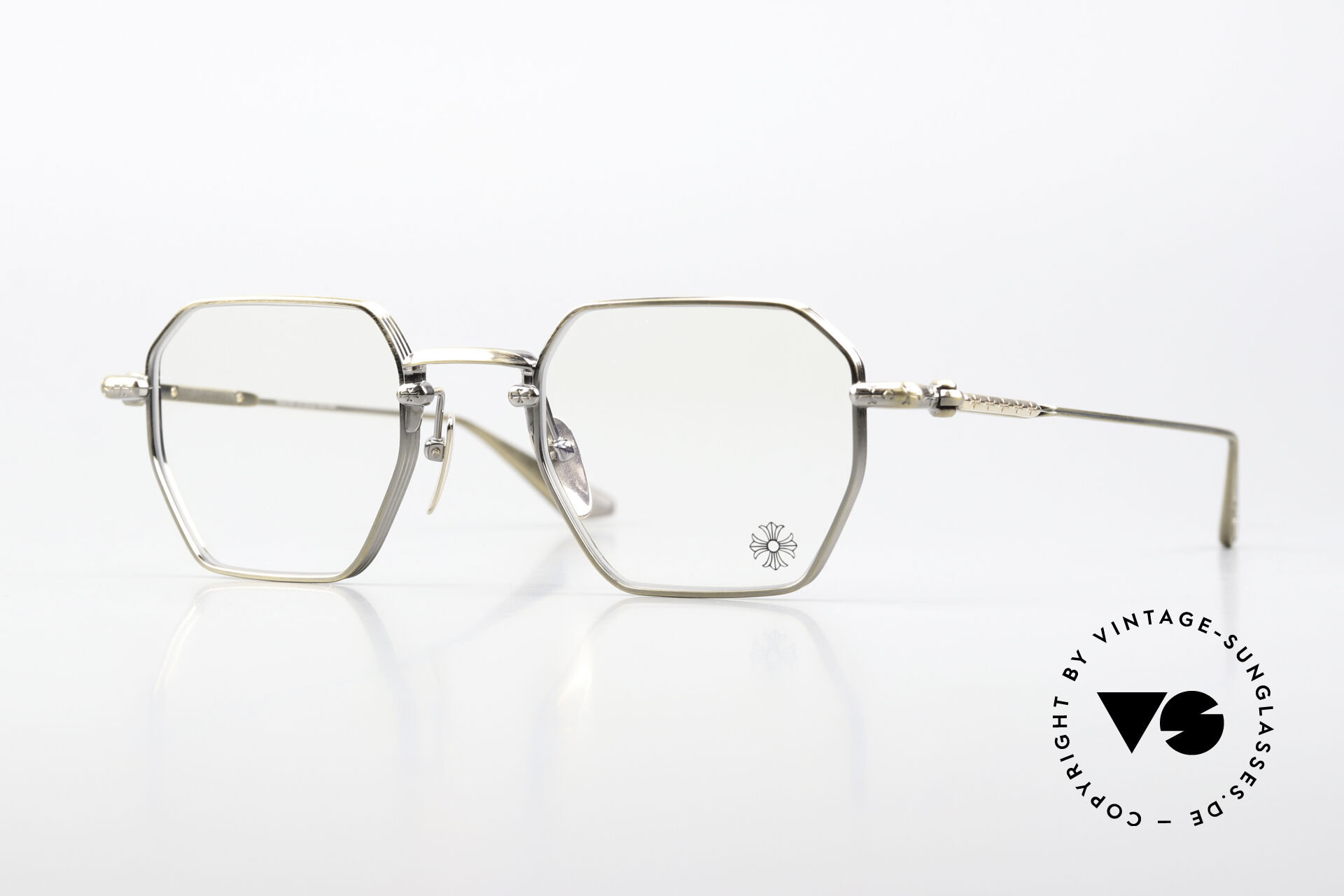 Brillen Chrome Hearts Lump Luxusbrille In Antik Gold